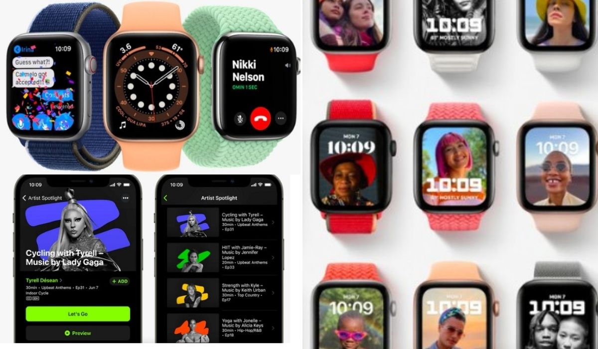 El nuevo reloj digital de Apple el WatchOS 8 con nueva esfera