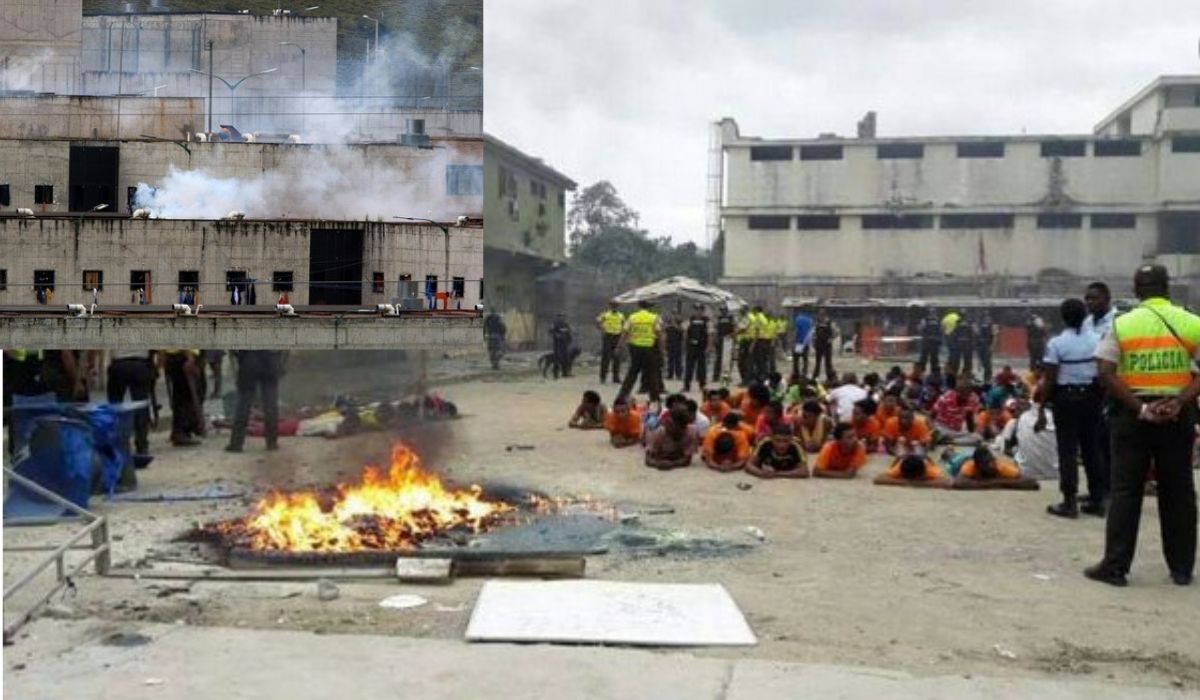 Motines en Ecuador: En dos cárceles dejaron un saldo de 18 muertos